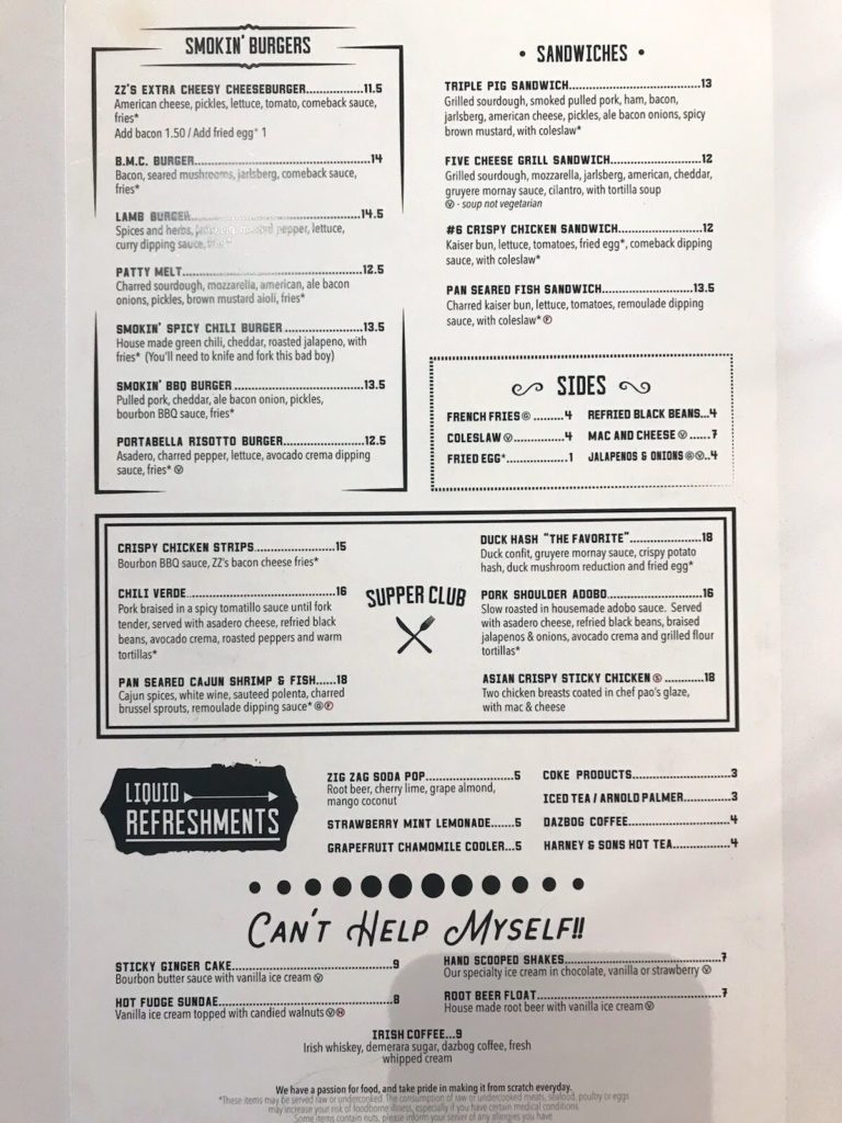 Menu – Colorado Menu